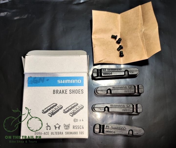 SHIMANO R55C4 for Carbon OR Aluminum Rim Brake Shoes Pads - Dura Ace ...