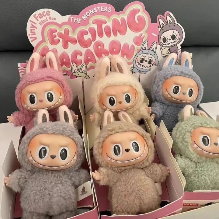 【คลังสินค้าพร้อม】 Bubble labubu blind box ตุ๊กตาไวนิลตุ๊กตามาการองสี ...