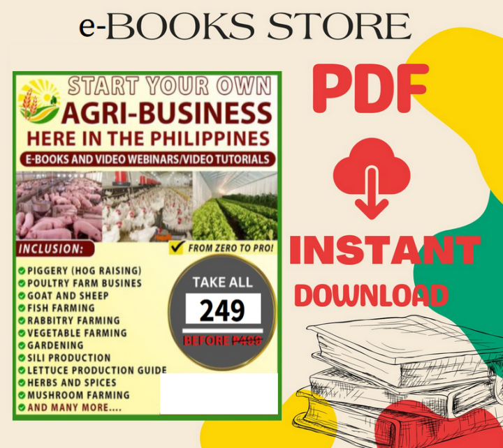 START YOUR OWN AGRI-BUSINESS HERE IN THE PHILIPPINES (PDF file format eBooks) | Lazada PH
