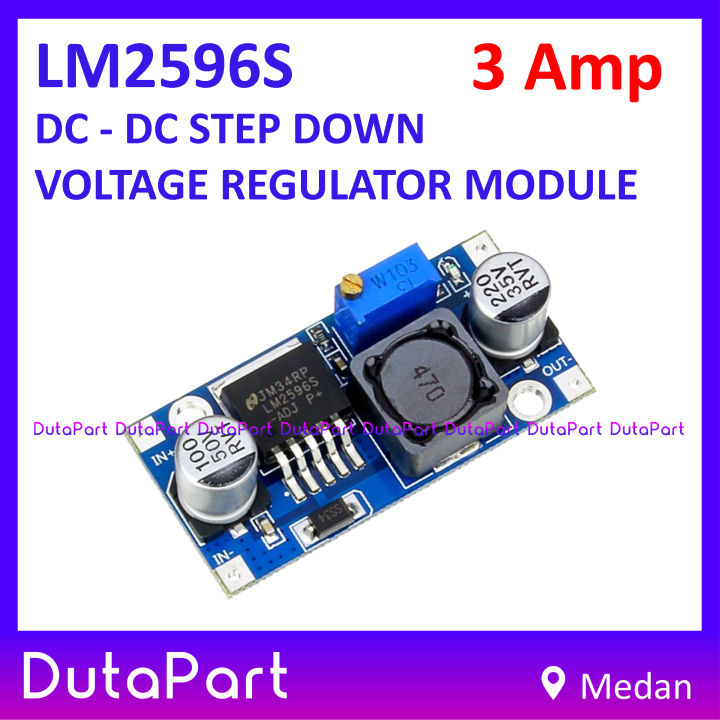 10 PCS LM2596S 3A Adjustable DC DC Step Down Power Voltage Regulator Module LM2596 | Lazada ...