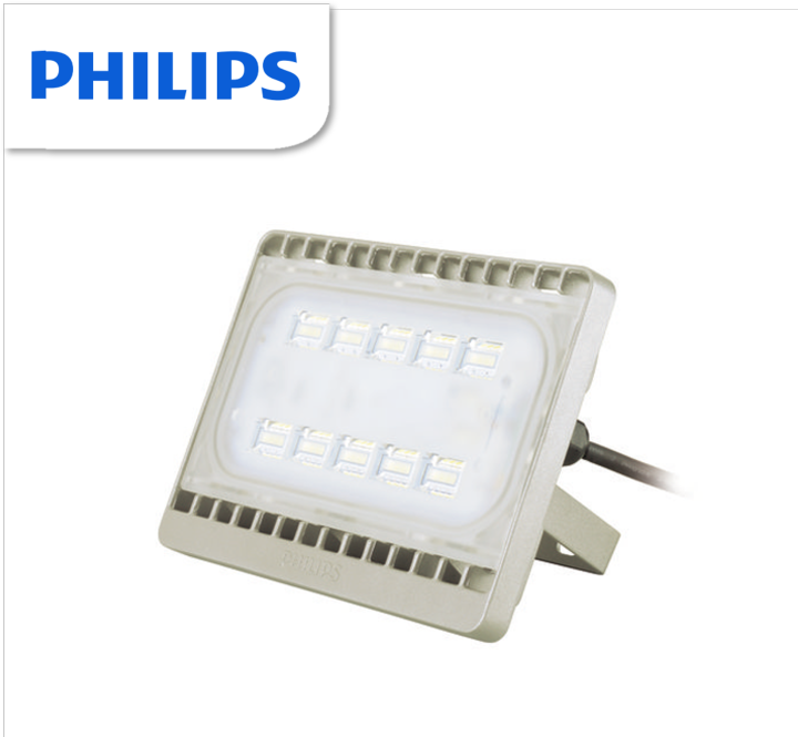 PHILIPS Flood Light BVP161 (ตัวเลือก 30W 50W 70W 100W) WW-3,000K 220Vac | Lazada.co.th