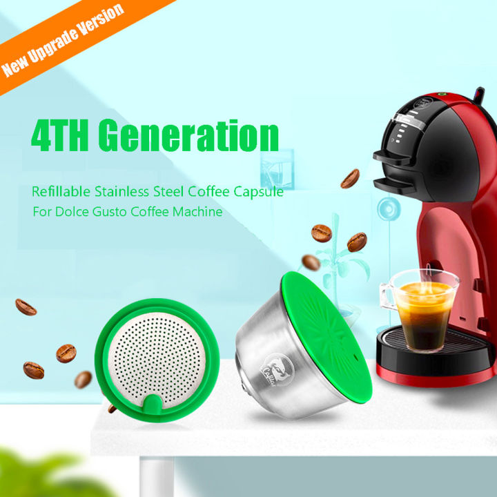【COOL】 New Upgrade 4th Generation Coffee Capsule For Dolce Gusto Coffee ...