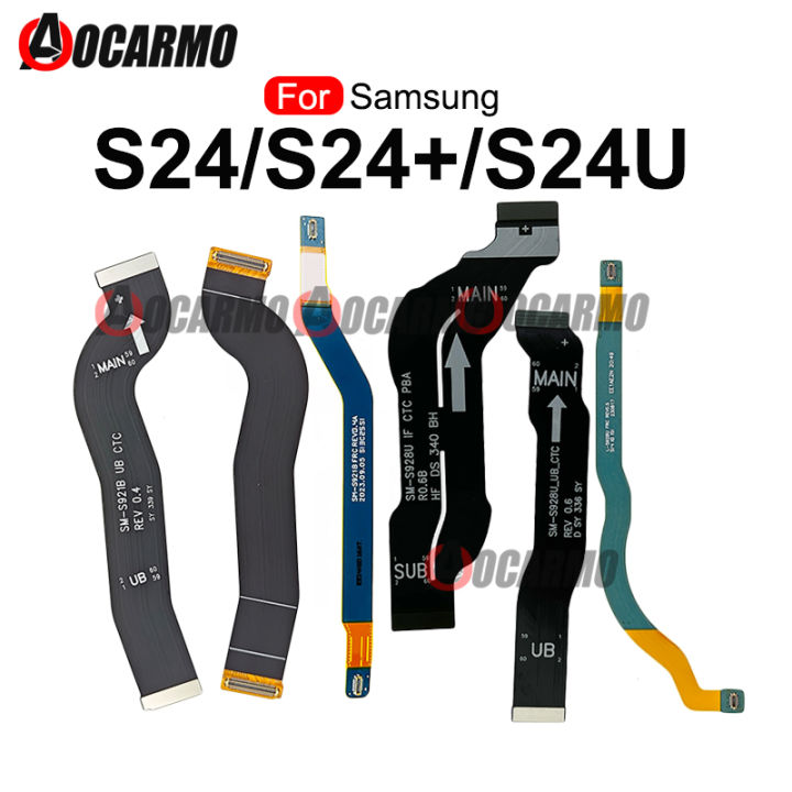For Samsung Galaxy S24 Ultra S24U S24+ Plus Main Board Connection LCD Flex Cable And Wifi Signal ...