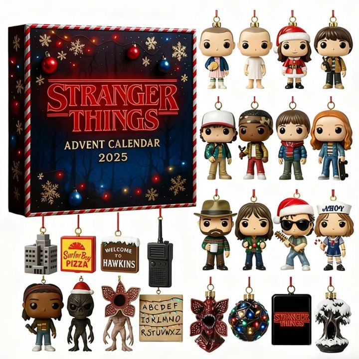 Countdown Stranger Things Cover Advent Calendar 2025 – 24 Days of ...
