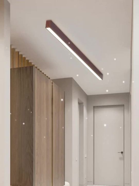 LED Linear Ceiling Light for Living Room, Hallway Long Ceiling, and ...