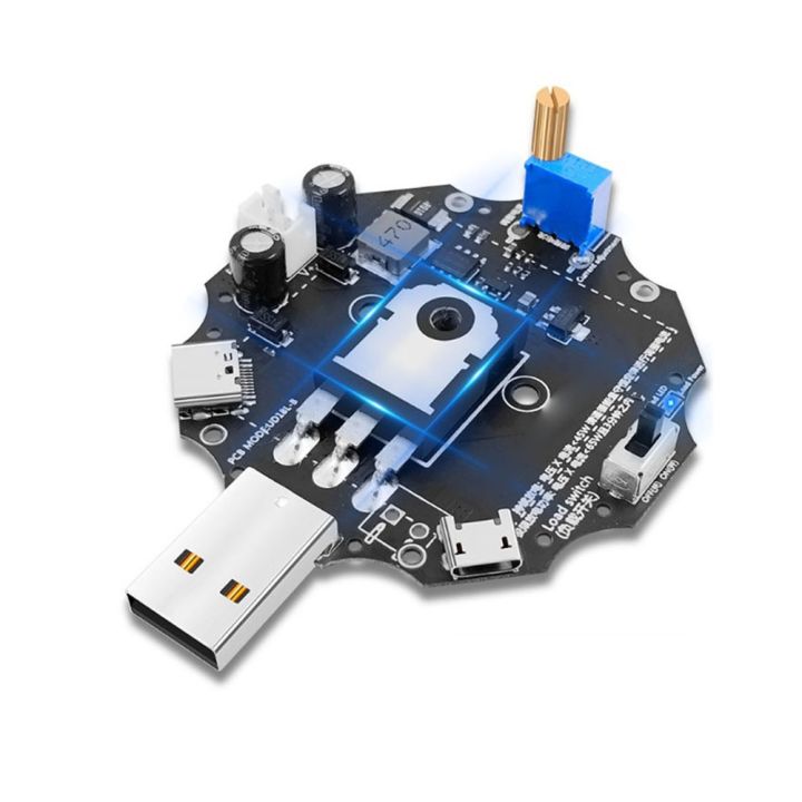 Gracekarin Multi-turn Potentiometer 65W Electronic Load USB DC Load ...