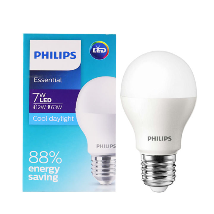 7W ESSENTIAL Bohlam LED BULB PHILIPS ESSENTIAL Lampu LED ESSENTIAL PHILIPS 7W | Lazada Indonesia