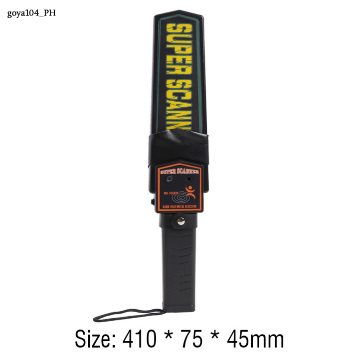 goya104 ♚ Wm ♚ Portable metal detector Handheld safety electronic ...