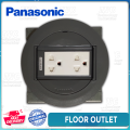 PANASONIC Floor Outlet with Grounding And Safety Shutter | Lazada PH