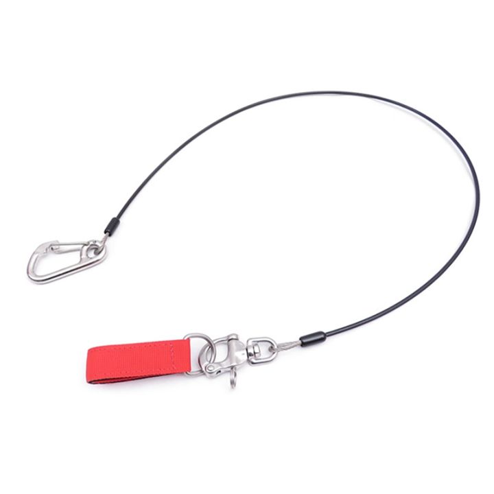 Freediving Lanyard Leash with Scuba Diver Wristband Strap Freediving ...