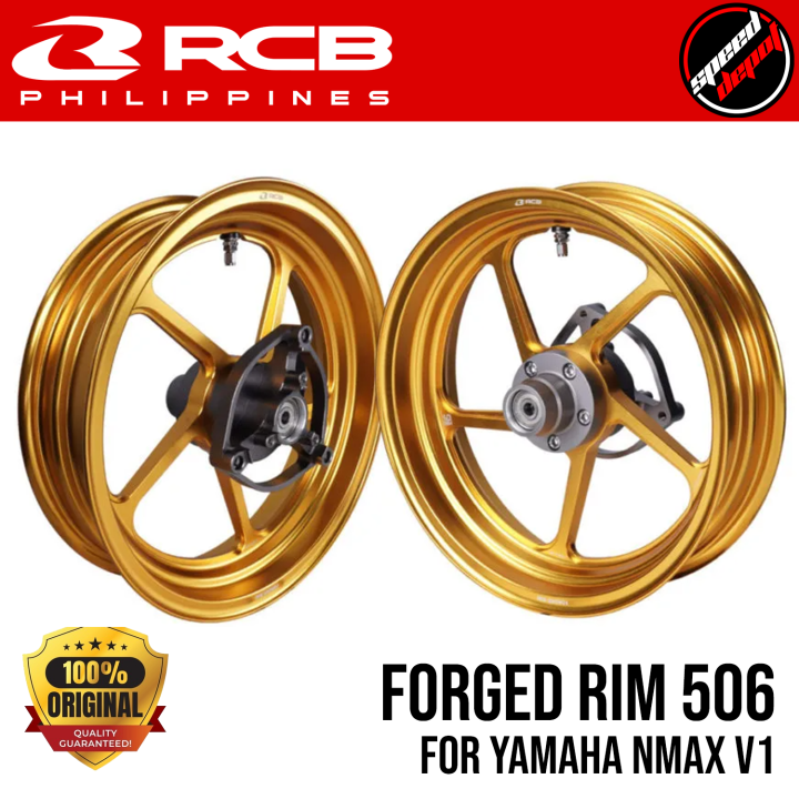 RCB Forged Rim 506 for Yamaha NMAX (V1) 3.25F 3.75R 13" | Speed Depot ...