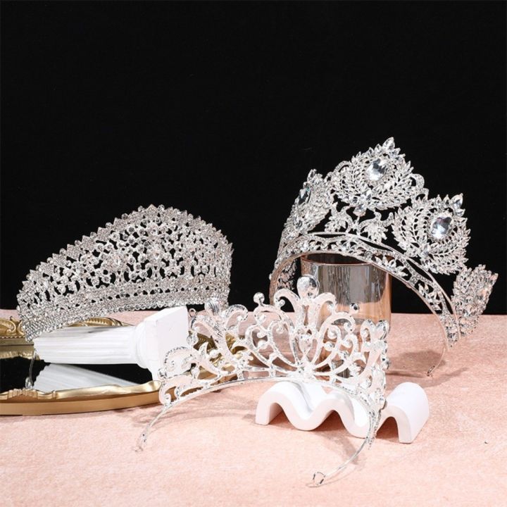 ELITEYA Bar Mitzvah Crown Baroque Crystal Crown Korean Style Hair Hoop ...