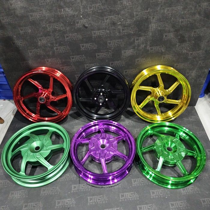 Velg Velek CNC Racing R12 215 250 Honda Stylo 160 CBS Original - Gold ...
