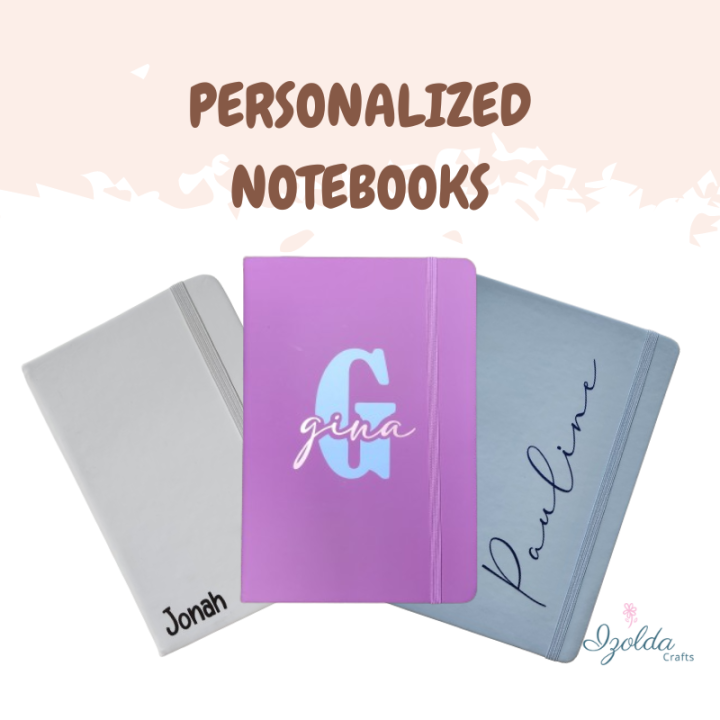 Personalized Notebooks | A6| Izolda.ph | Lazada PH