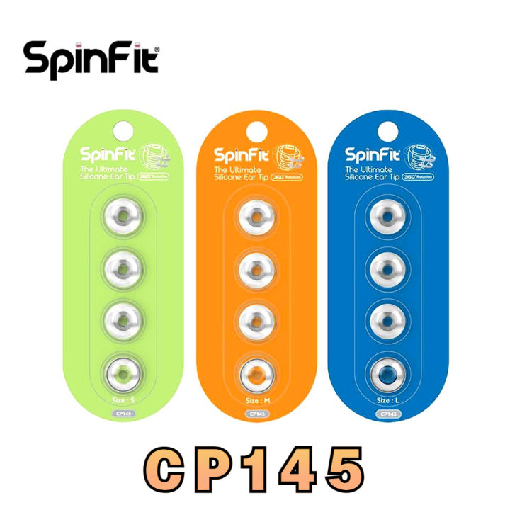 Original SpinFit CP145 Eartip Patented 360 Degree Free Rotation ...
