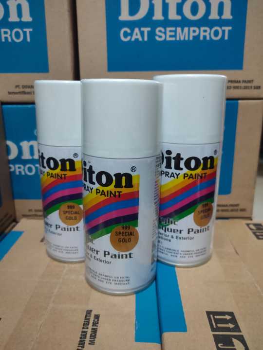Cat Semprot Diton - Special Gold 999* | Lazada Indonesia