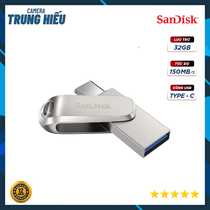 USB OTG 3.1 Gen 1 SanDisk 32GB 64GB 128GB 256GB SDDDC4 Ultra Dual Drive ...