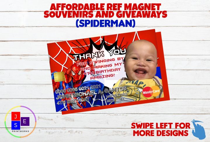 Ref Magnet (30pcs) Souvenirs and Giveaways Spidermann Design | Lazada PH