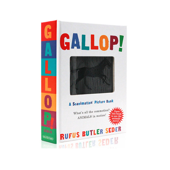 English original genuine light and film animation book series gallop ...