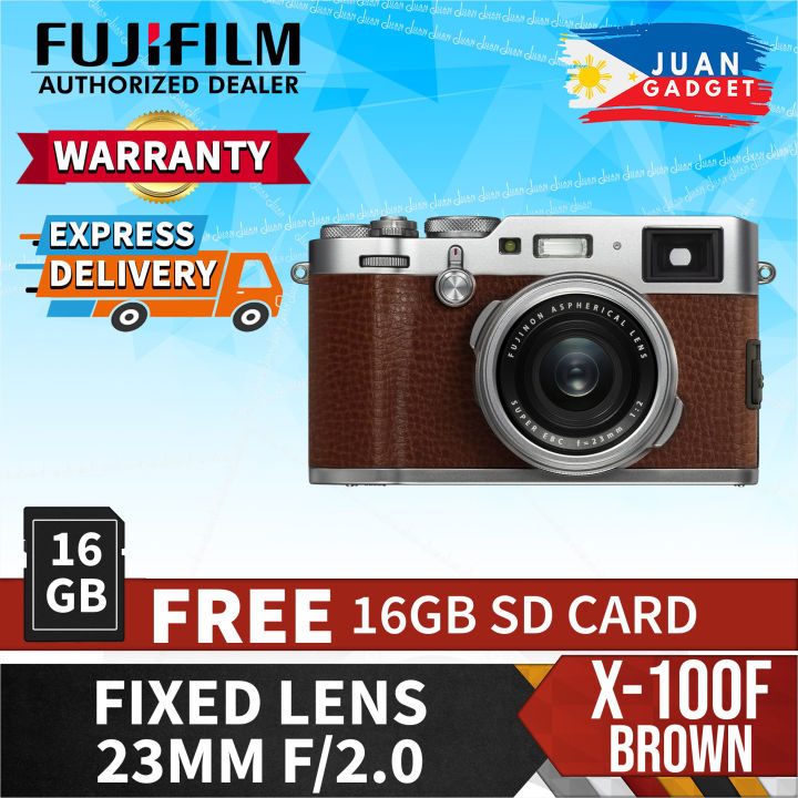 FUJIFILM X100F Digital Camera with Fujinon 23mm f/2 Fixed Lens | JG ...