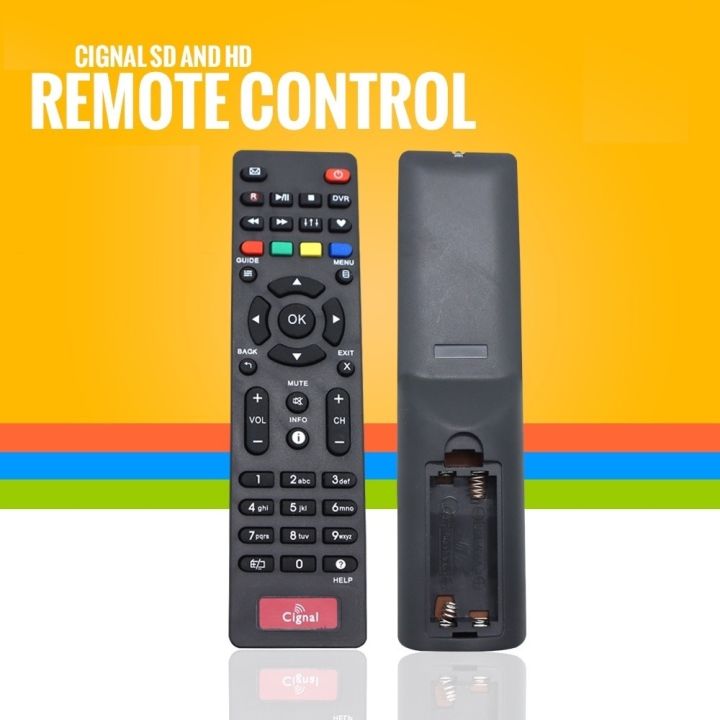Universal Cignal Remote Control with Key Learning for Cignal HD TV Box ...