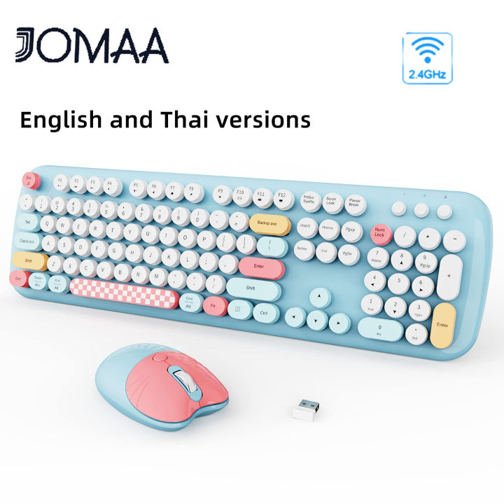 JOMAA&MOFII Geezer Zero 2.4G Wireless Keyboard Set Wireless Keyboard ...