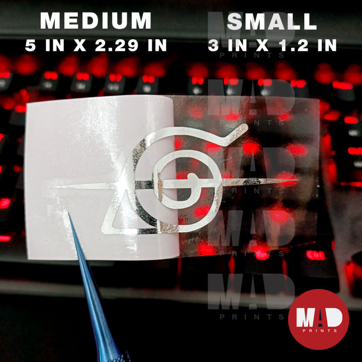 Uchiha Itachi Akatsuki Logo Decal Waterproof Sticker | Lazada PH