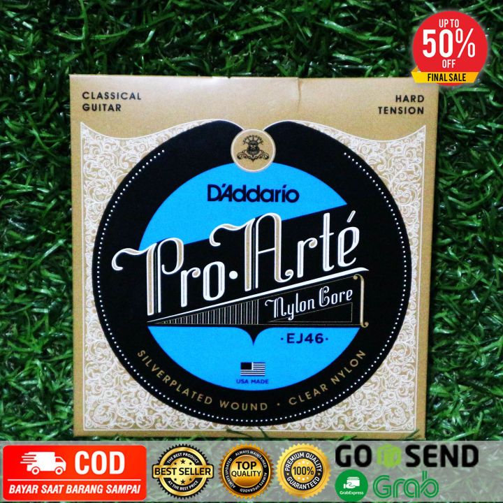 Senar Gitar Klasik Nylon Classical Guitar D'Addario Pro Arte EJ46 ...