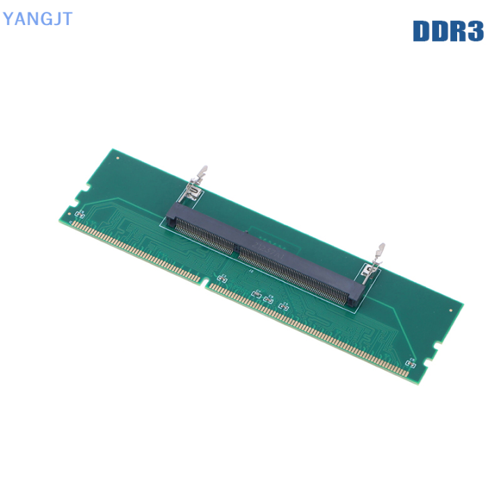 YANGJT DDR3 DDR4 DDR5 Laptop SO-DIMM to Desktop Adapter Card Converter Memory RAM Connector ...