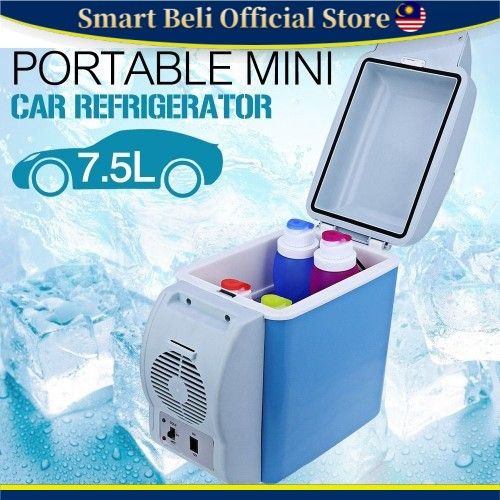 [ReadyStock] Portable Refrigerator Mini fridge Ice Box Outdoor 12L*7.5L ...