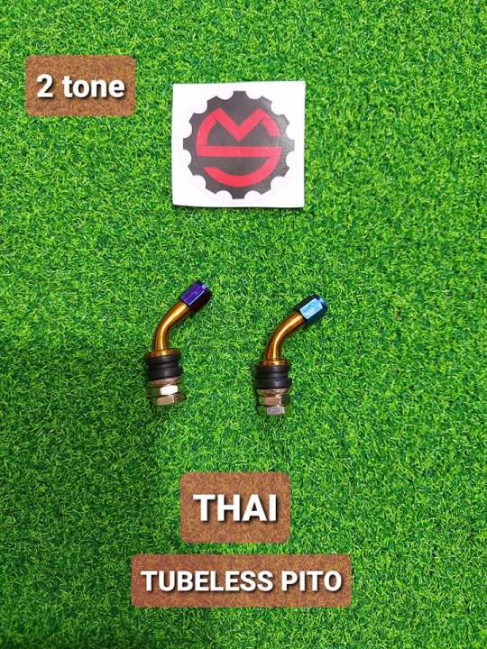 Pito tubeless NAKABALUKTOT THAI ANGLED TIRE VALVE | Lazada PH