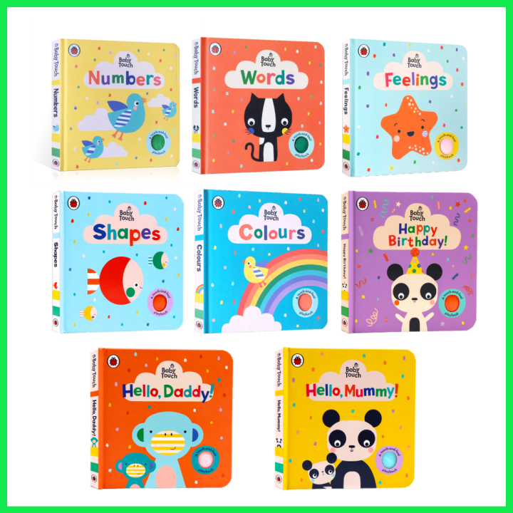 【SG Stock】Ladybird Baby Touch book：Hello Mummy/Happy birthday/Numbers ...