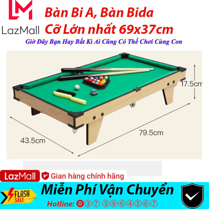 Bàn Bi A Cỡ Lớn nhất, Bàn Bi Da, Bàn Bida Mini, Bàn Bida 6 Lỗ, Bàn Bida ...