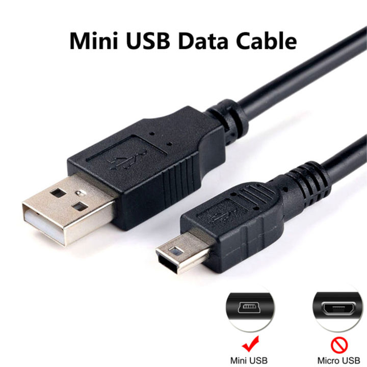 Original 5 pin Mini USB Fast Charger Cable V3 Data Cord for DVR GPS ...
