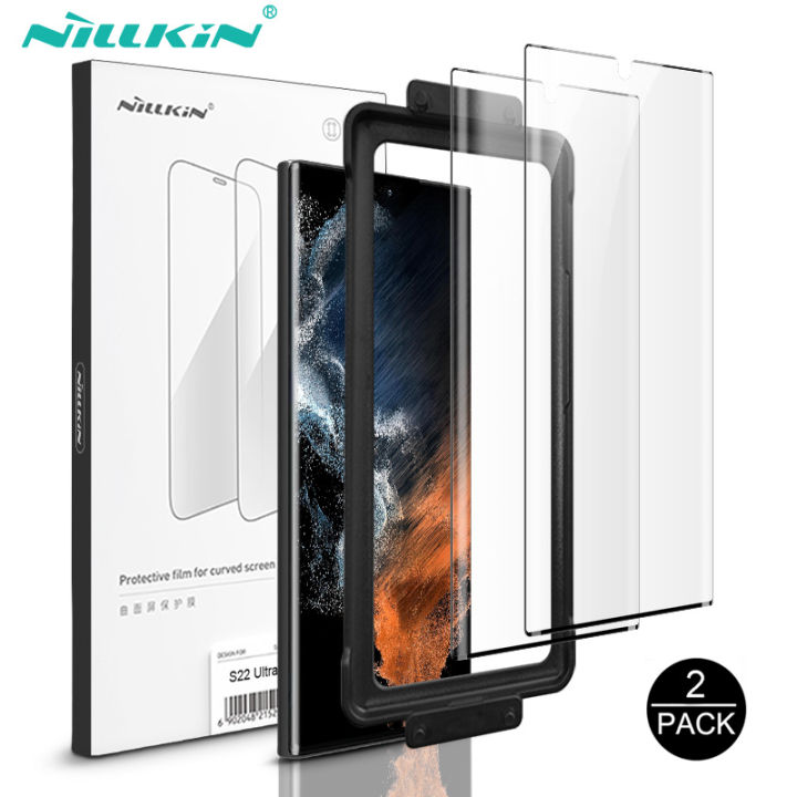 NILLKIN 2Pcs Full Glue Screen Protector For Samsung Galaxy S23 S24 ...