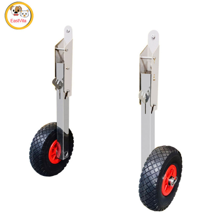 Boat Transom Launching Wheel Jon Boat Wheels For Inflatable & Aluminum ...