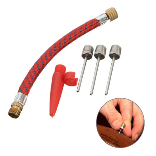 Inflating Needle Basketball Ball Pump Pin Set Needles Hose Sports Ball ...