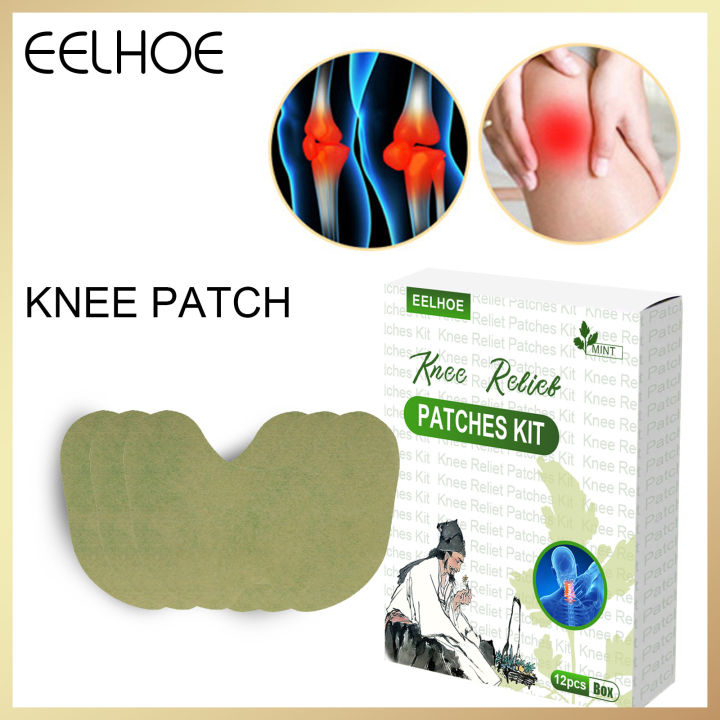 Eelhoe Knee Relief Patches Kit Knee/Cervical Pain Relief Patches Reduce ...