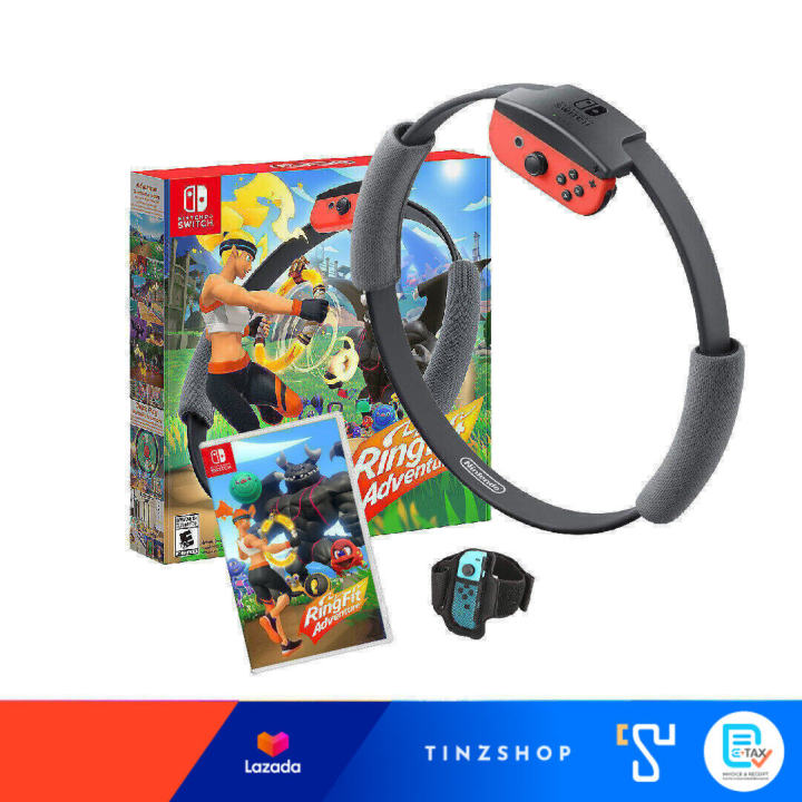 Nintendo Switch Game Ring Fit Adventure Zone Asia / เกม ริงฟิต แอดเวนเจ ...