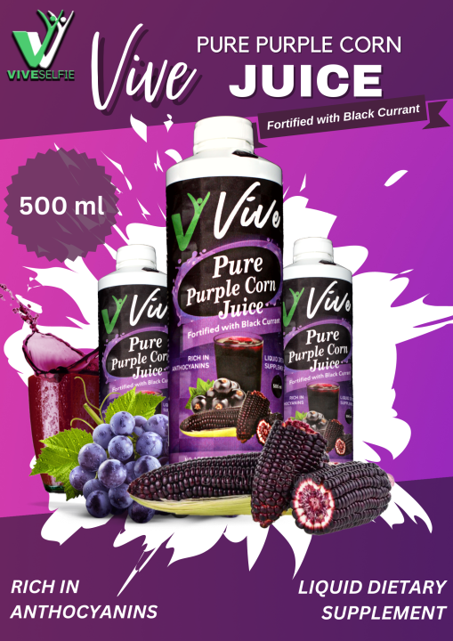 Vive Purple Corn Juice 500ML | Lazada PH