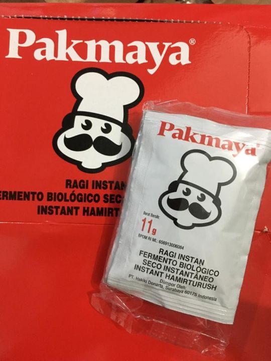 Pakmaya Ragi Instan Kemasan Sachet 4x11 gram | Lazada Indonesia