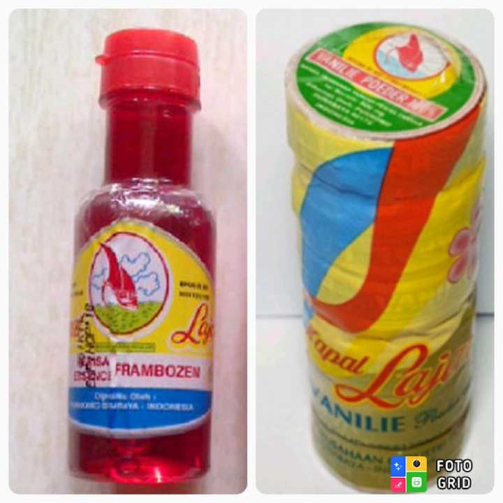 FRAMBOZEN 20ML & Vanili Cepuk Cap Layar (1 slop isi 6pcs)/ | Lazada
