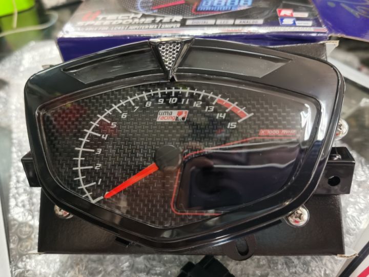 UMA RACING LC135 V1 DIGITAL METER 8 COLOUR LIGHT (100% ORIGINAL) | Lazada