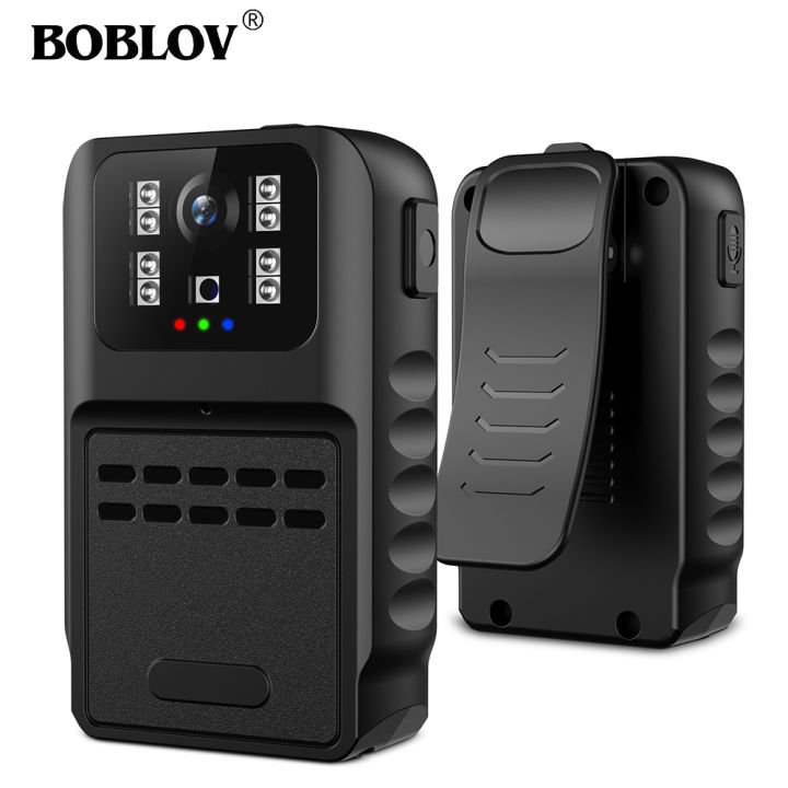BOBLOV 880A 1080P Body Worn Camera, IR Night Vision Pocket Camcorder ...