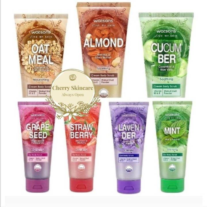 Watsons Cream Body Scrub at Marsha Shain blog