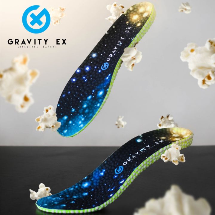 Gravity Ex Shock Absorber Insoles pad inserts heel cushion basketball ...