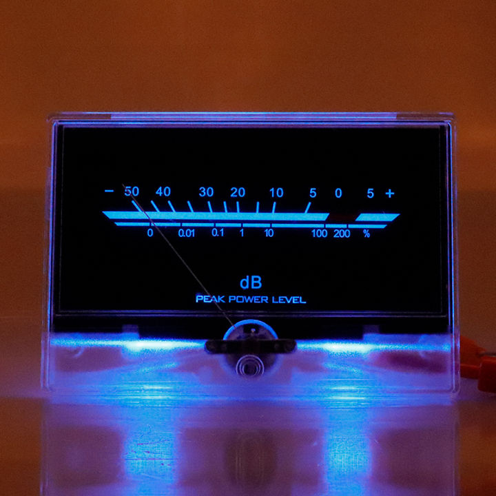 Taiwan-made gold voice audio VU level meter P-134 backlit audio LevelDB ...