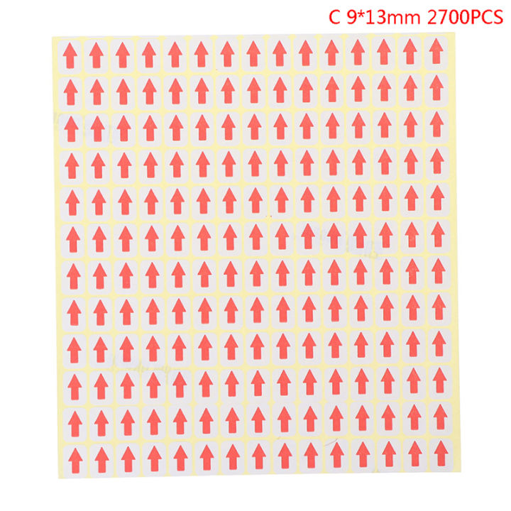 Sissi 15sheet Arrow Labels Removable Small Circle Dot Stickers Defect ...