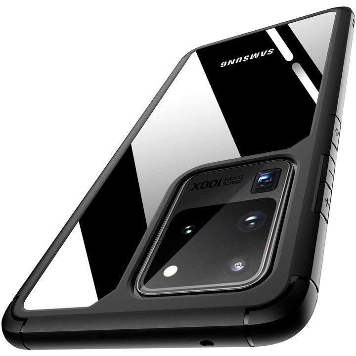 Galaxy S25 Ultra Case,Transparent Hybrid Soft TPU Bumper Grip Clear ...