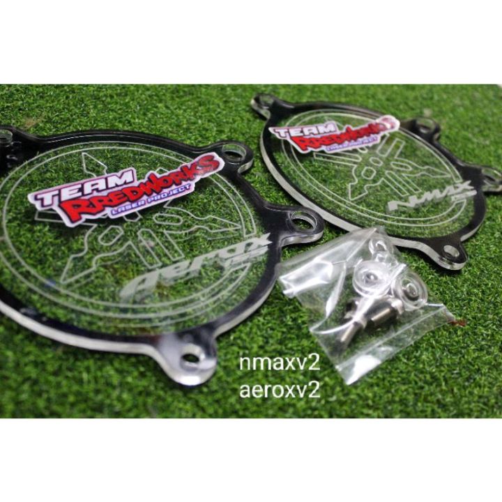 ♫aerox nmax v2 pulley cover with bolts☜ | Lazada PH